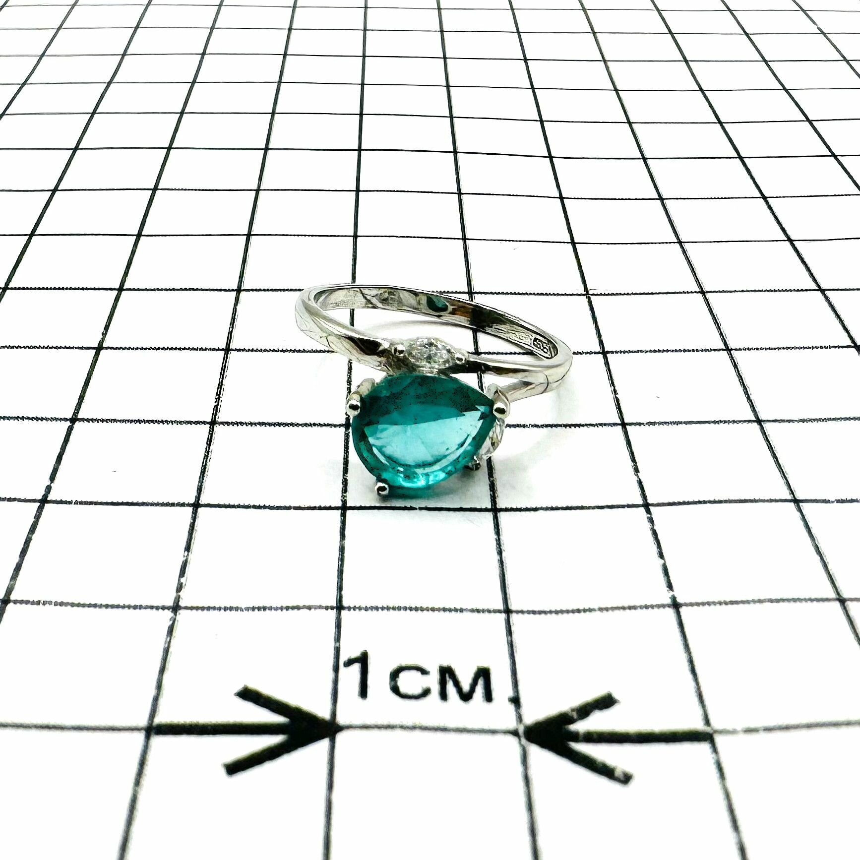 Кольцо, серебро, 925 проба