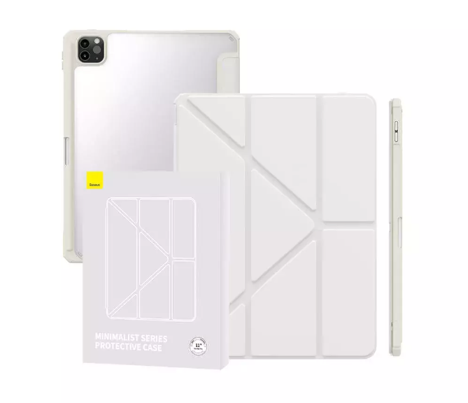 Чехол Baseus Minimalist для Ipad 10,2 дюйма (2019/2020/2021) (белый) P40112502211-02