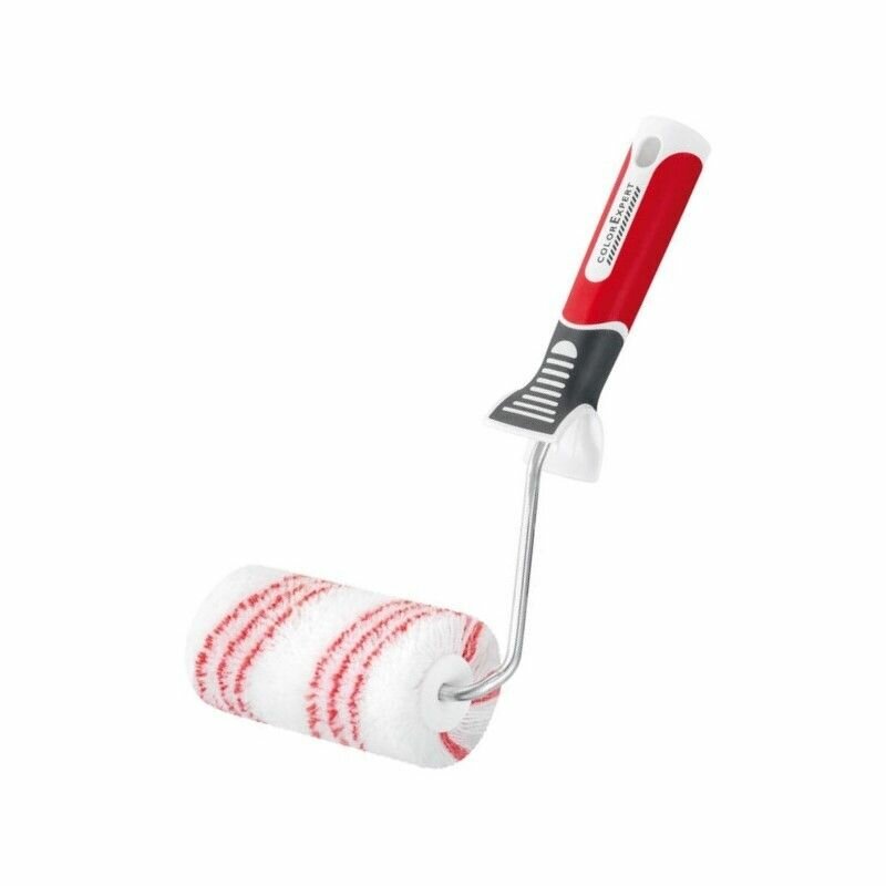 Мини-валик с ручкой Color Expert WallStar Red 86422899/86422802 полиамид ворс 12мм (120*30*6мм)