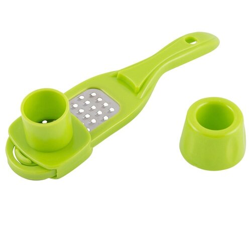 Терка Mallony для чеснока, нержавеющая сталь, пластик, 16,5х4,6х4,2 см (103596)