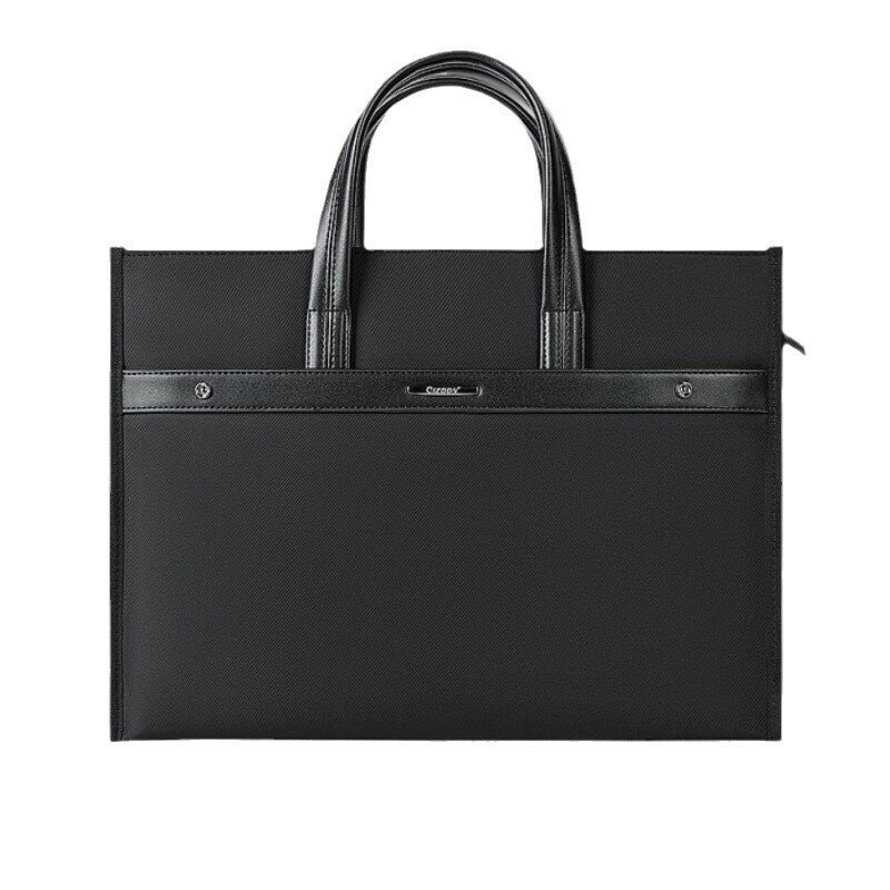 Сумка-портфель Qizhou 11, для документов, мужская, эксклюзивная печать