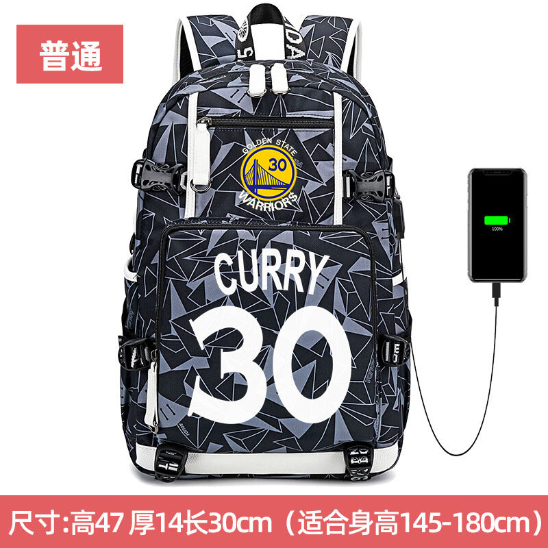 Рюкзак Carditon Голден Стэйт Уорриорз, светящийся принт, мужской