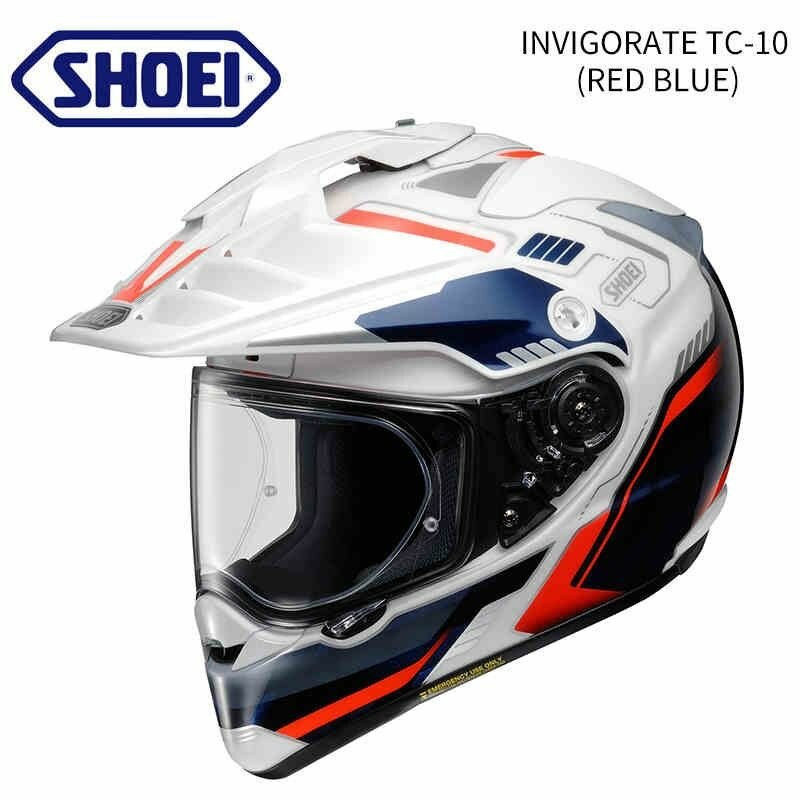 SHOEI HORNET ADV мотокроссовый шлем для приключенческих поездок, INVIGORATE TC-10
