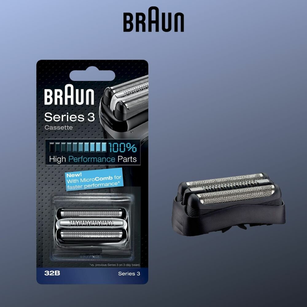Сетка и режущий блок 32B для электробритв Braun Series 3,1 шт.