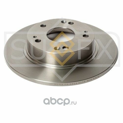 Диск тормозной задний (260x9) HONDA Civic VII-IX 1.3h-2.2D 01> SUFIX FX1014