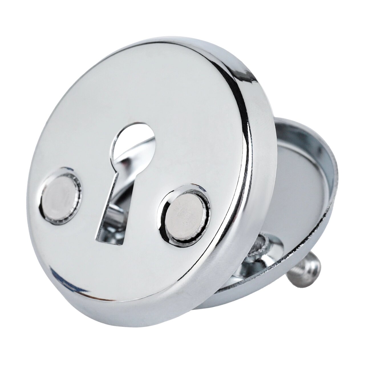 Ключевина 016 CP, 50 мм, хромированная поверхность, прецизионная посадка для узлов