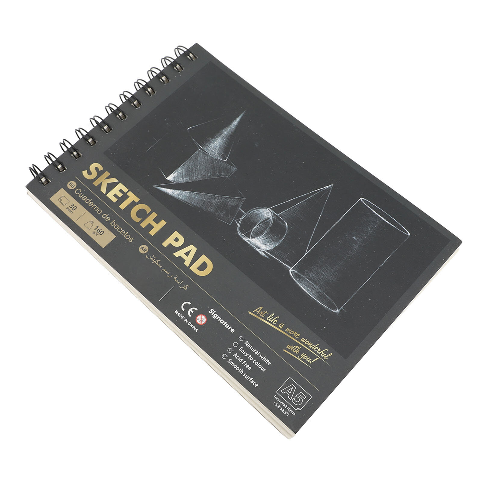 Альбом для рисования, 160 г/м , 30 листов, А3, спираль