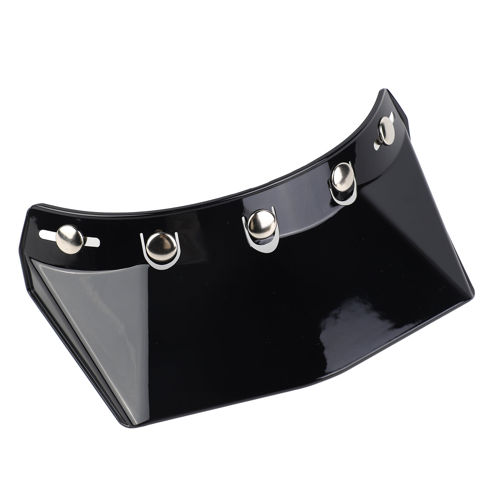 Универсальный 5-кнопочный козырек для открытого лица мотоциклетного шлема, откидной козырек для мотоциклетного шлема, кепка с язычком