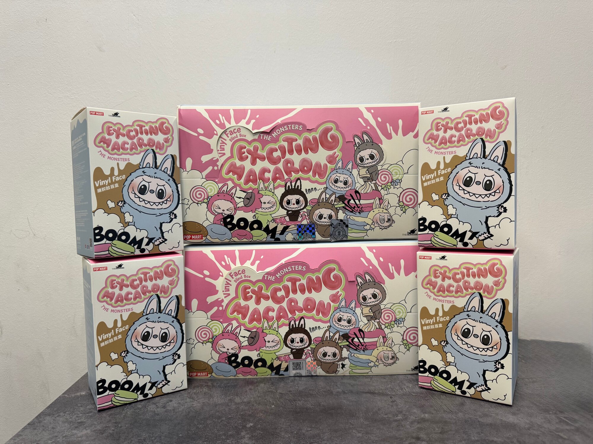 Labubu игрушка коллекционная Pop Mart The Monsters Exciting Macaron (Оригинал, Новая в коробке)