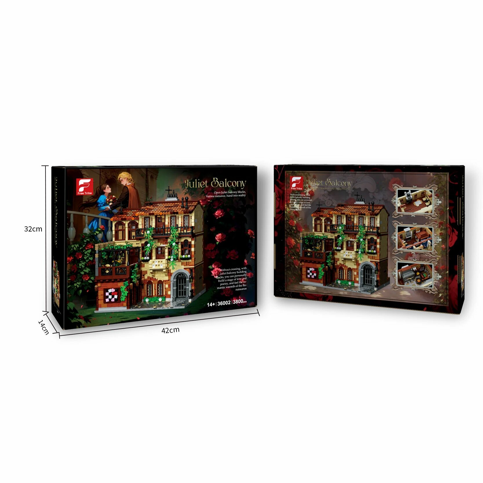 Конструктор WOMA Джульетта 3800 деталей