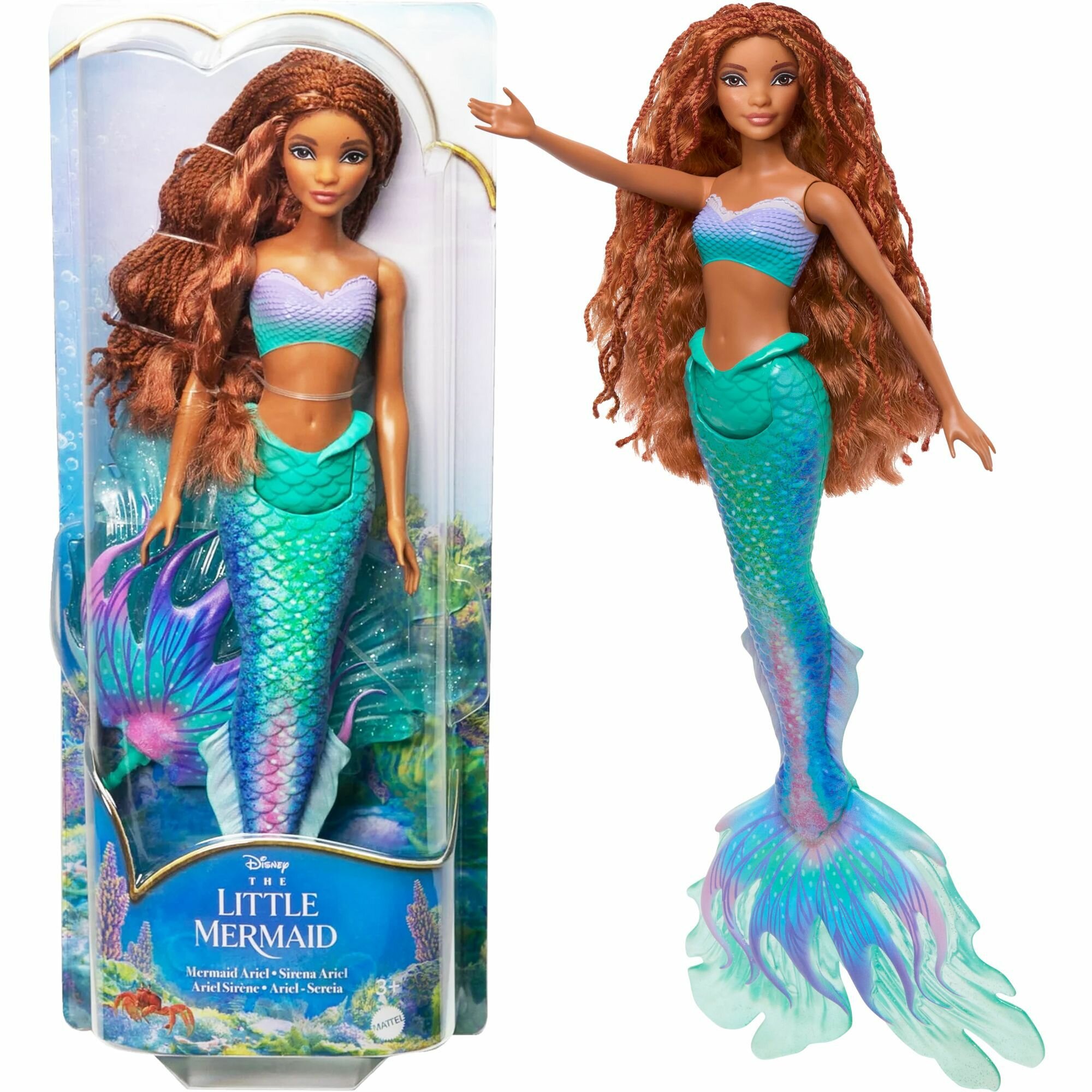 Кукла Ариэль Русалочка Диснея, модная кукла-русалка, вдохновленная фильмом