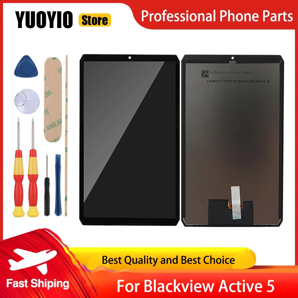 Сенсорный дисплей для Blackview Spider 10 Active 5/6/7 Active 8 Pro 10.36 дюймов Active 10 Pro/12 Pro, сборка ЖК-экрана с дигитайзером
