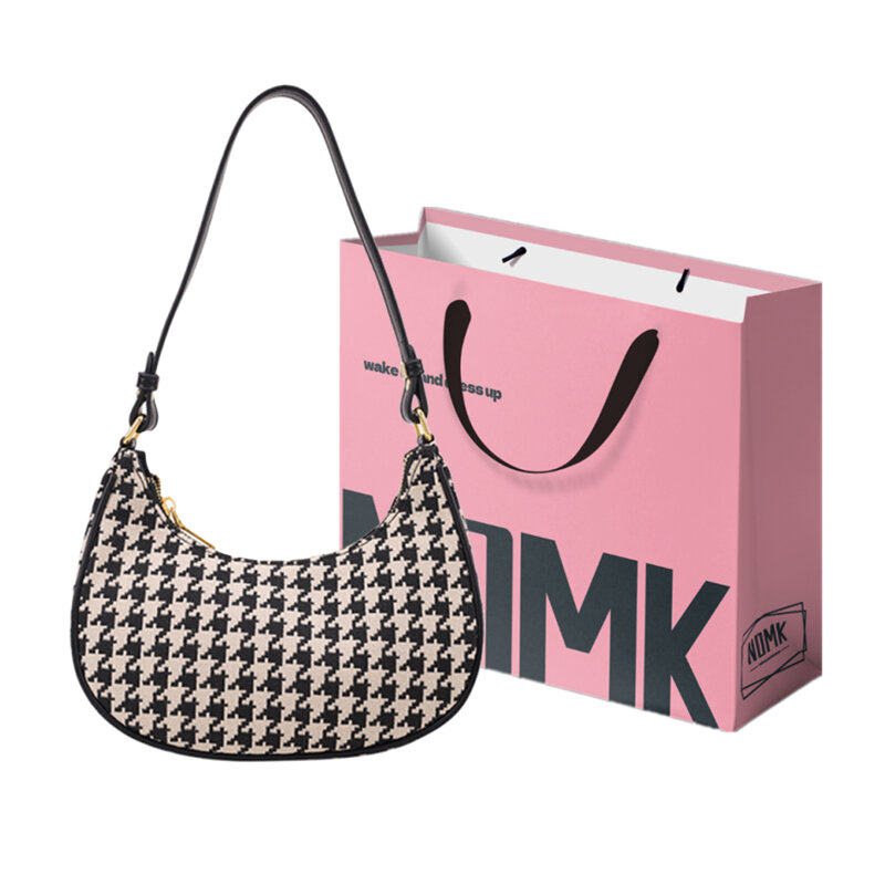 Сумка NOMK PU Cortex Crescent Bag New Moon