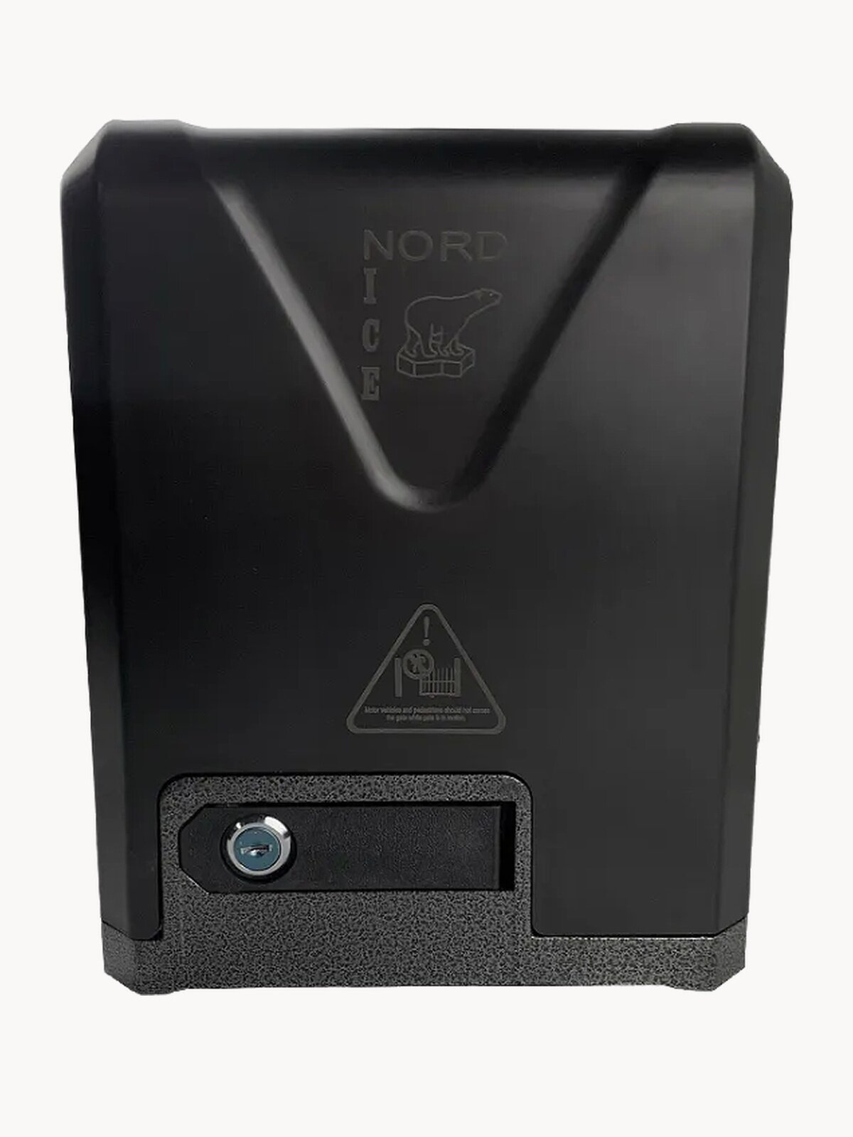 Комплект привода для откатных ворот NORD ICE NI600Z + зубчатая рейка (5 шт), сигнальная лампа YS-422 (магнитные концевые выключатели)