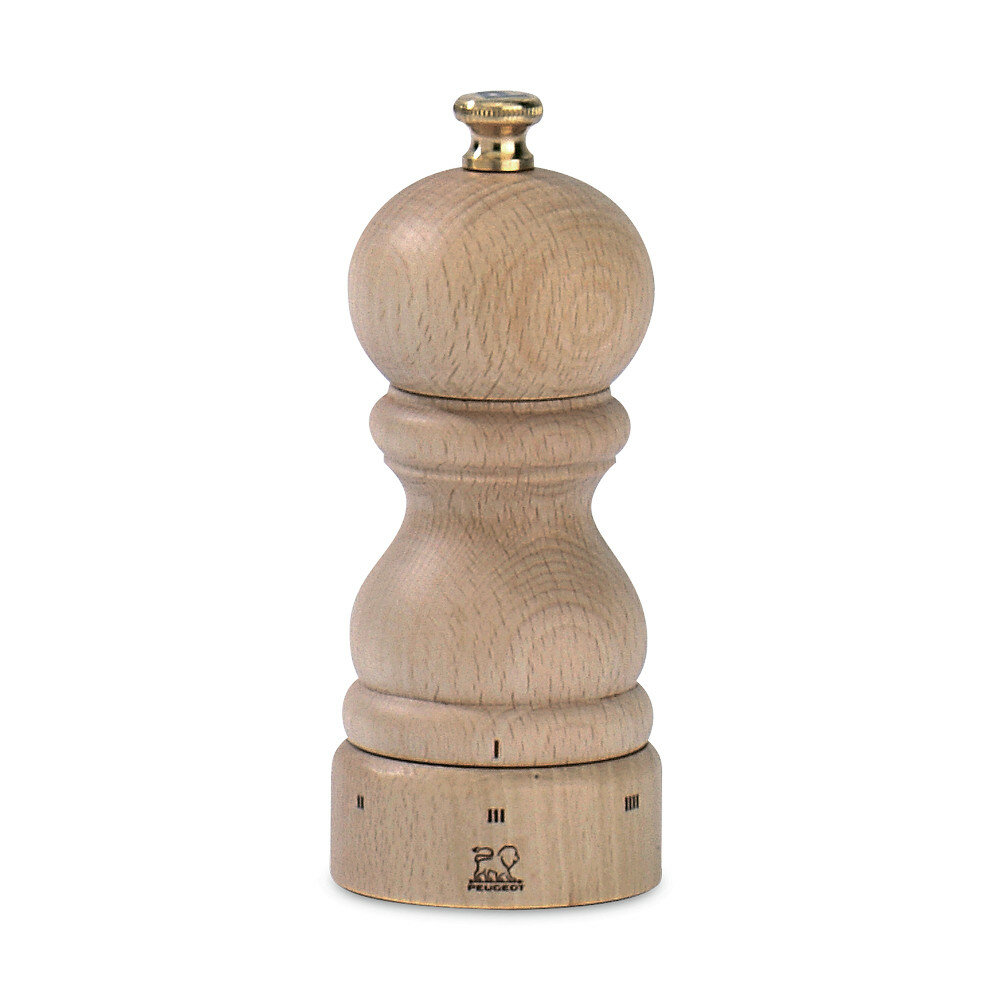 Деревянная солонка-мельница, 12 см, дерево 23379 Paris u'select