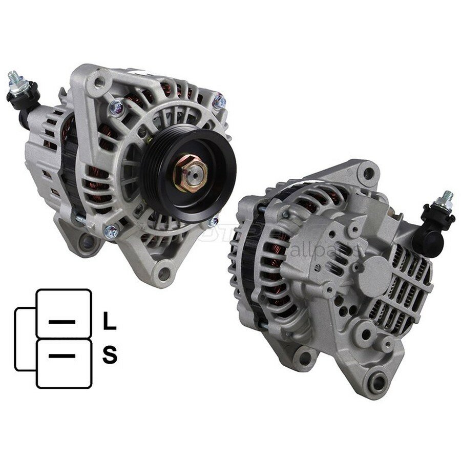 SAT ST-85-0032 Генератор NISSAN ALMERA 96-00/PRIMERA 90-02/SUNNY 90-95 2.0 90-95 SR20DE 12V 80A