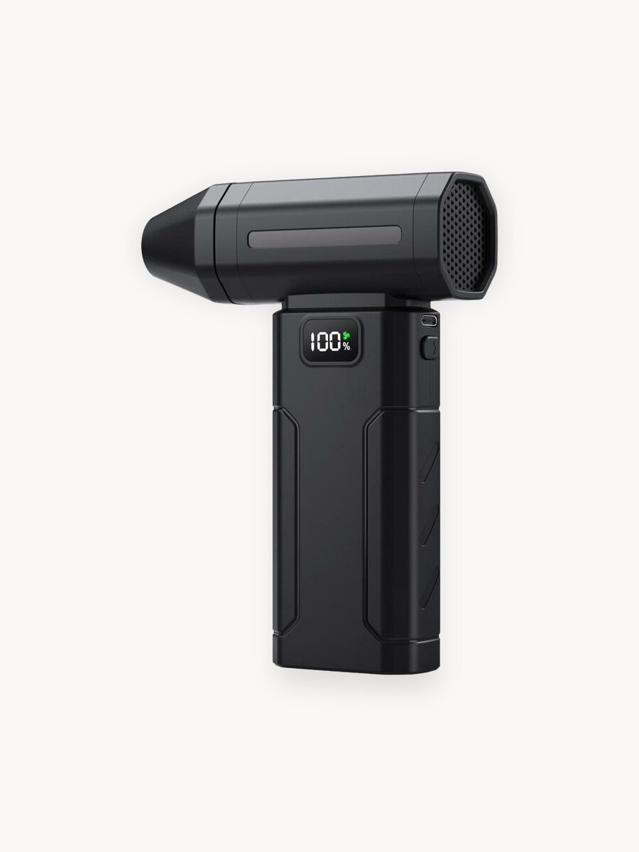 Портативный мощный фен со скоростью вращения 150 000 об/мин для удаления пыли и снега из автомобиля