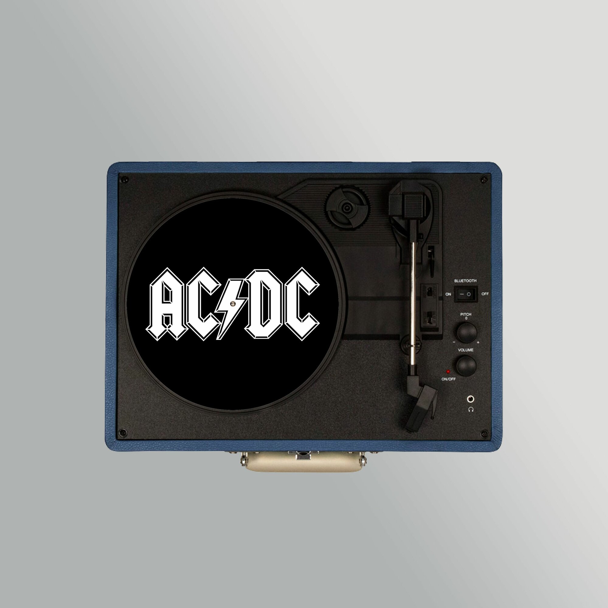 Мат фетровый (слипмат для винила) для винилового проигрывателя - 195мм (Войлочный коврик)