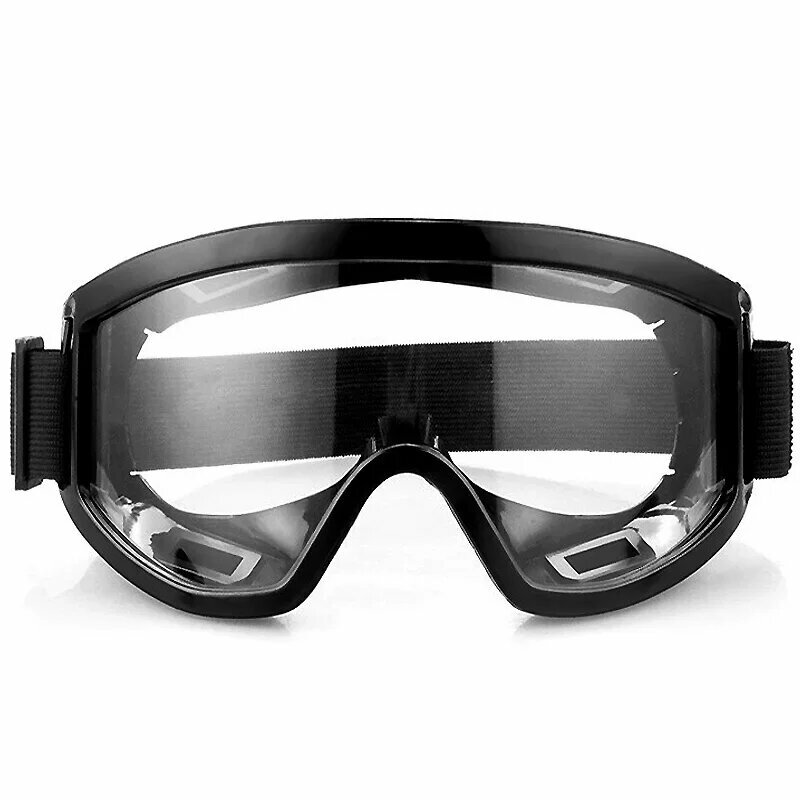 EOENKK Защитные очки прозрачные Черный, black
