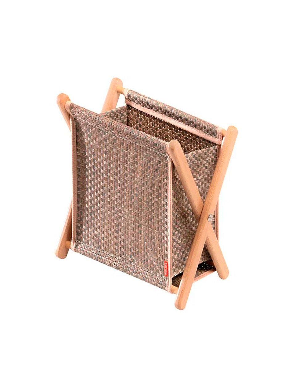 Газетница Casy Home Ротанг Mini, складная, светло-коричневая