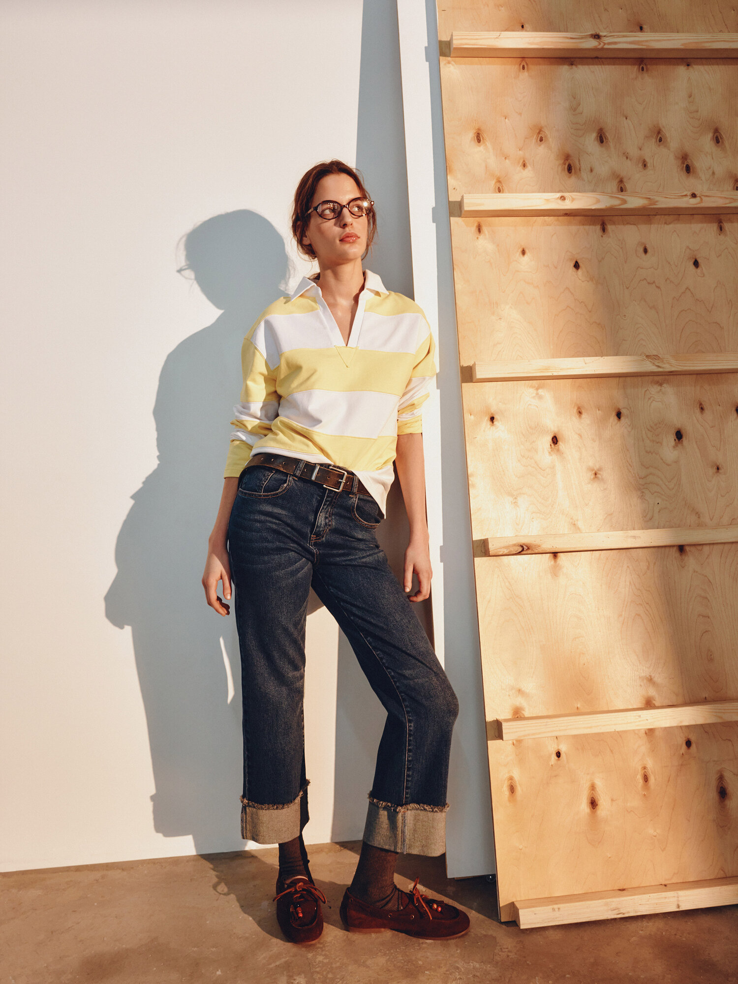 Джинсы широкие Young 