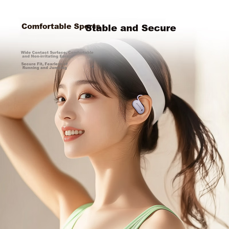 SANSUI W15 костная проводная беспроводная Bluetooth-наушники для спорта и бега с шумоподавлением и долгим сроком службы
