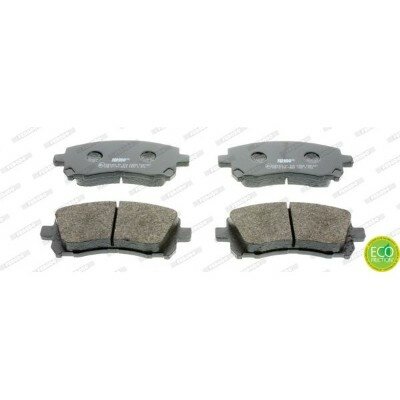 Колодки тормозные передние FERODO FDB1327 Subaru Forester, Legacy 2.0I, 2.5I 4Wd 97->