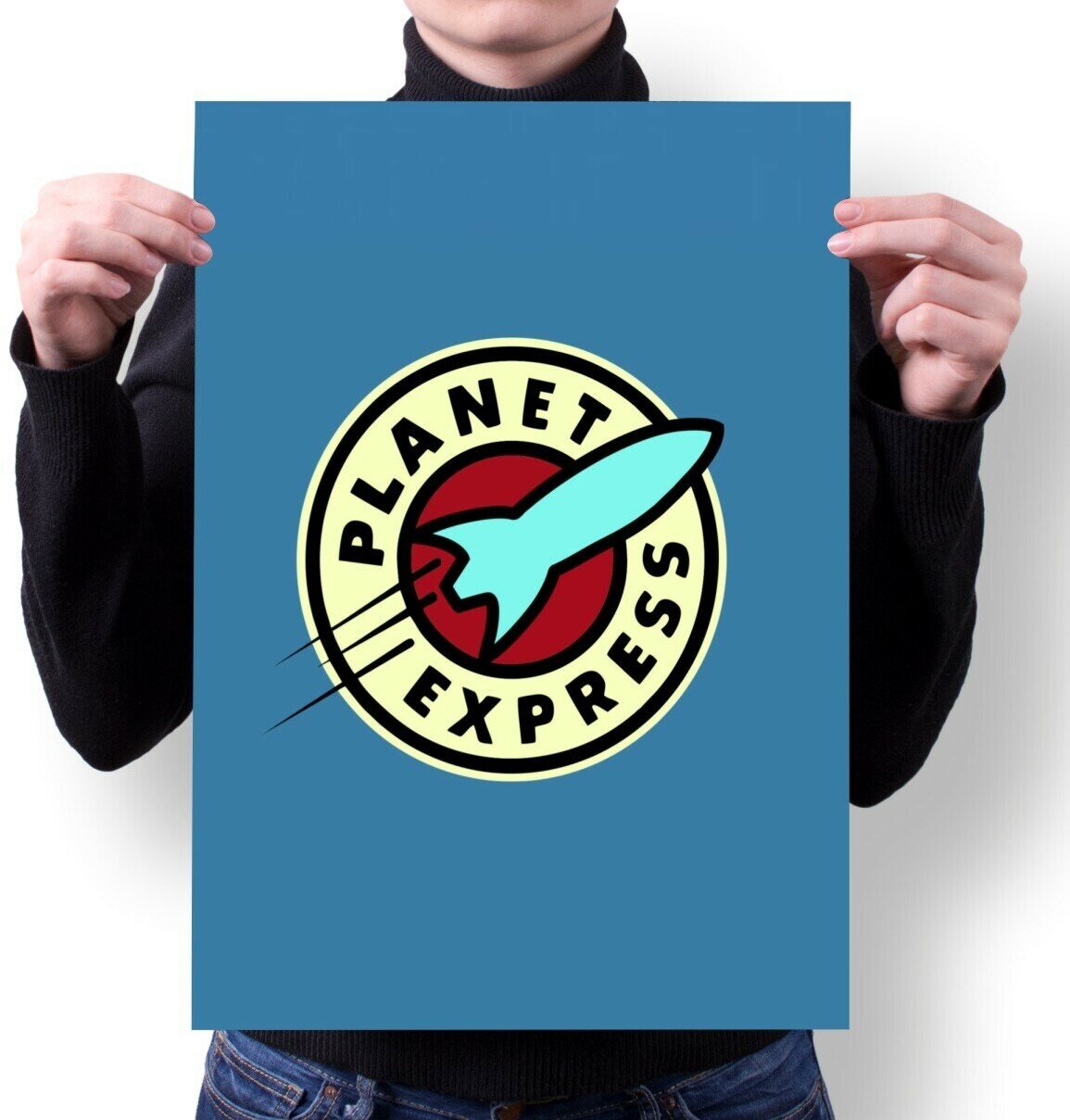 Плакат А4 Принт "Футурама" - 1