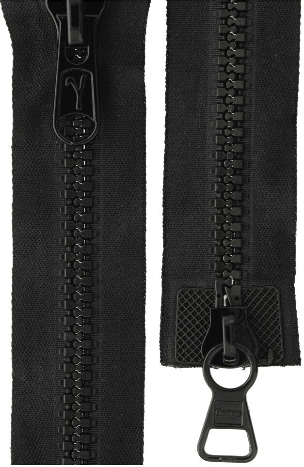 70 см двухзамковая №077 черный