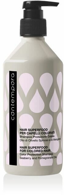 Шампунь для окрашенных волос / СОNTEMPORA HAIR SUPERFOOD 500 мл