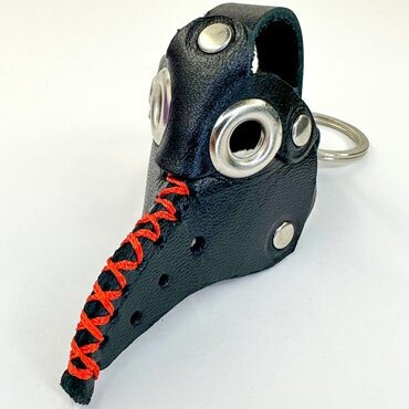 74923 Fetish Dreams Брелок кожаная Маска. Из натуральной кожи