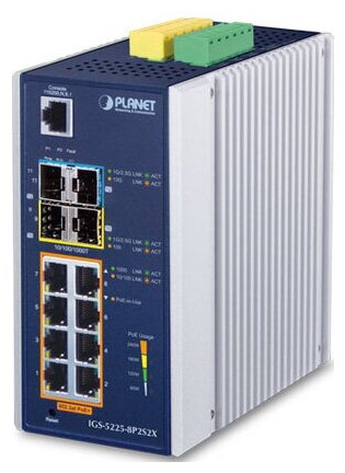 Коммутатор Planet IGS-5225-8P2S2X