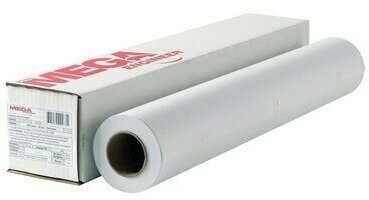 Бумага широкоформатная MEGA Engineer Bright white диаметр втулки 50.8 мм длина 30 м ширина 610 мм плотность 120 г/кв. м белизна 169% , 368898