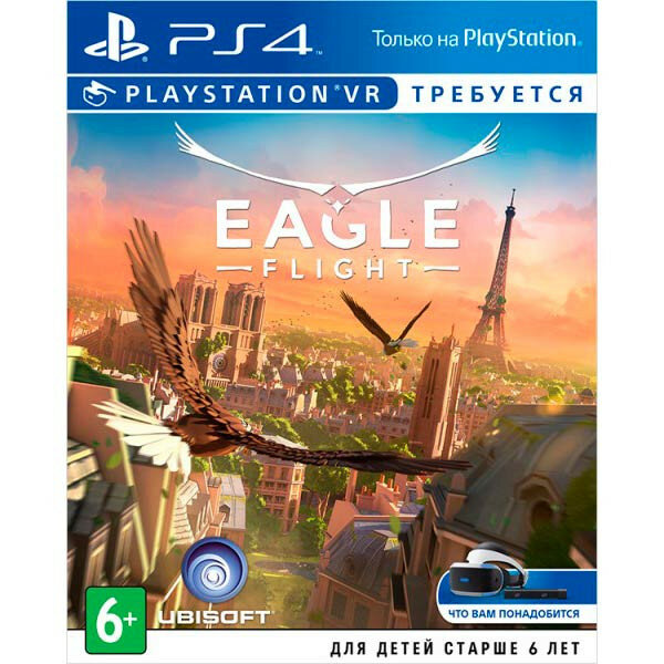 Игра Eagle Flight (только для PS VR) (PS4) б/у, Полностью Английский