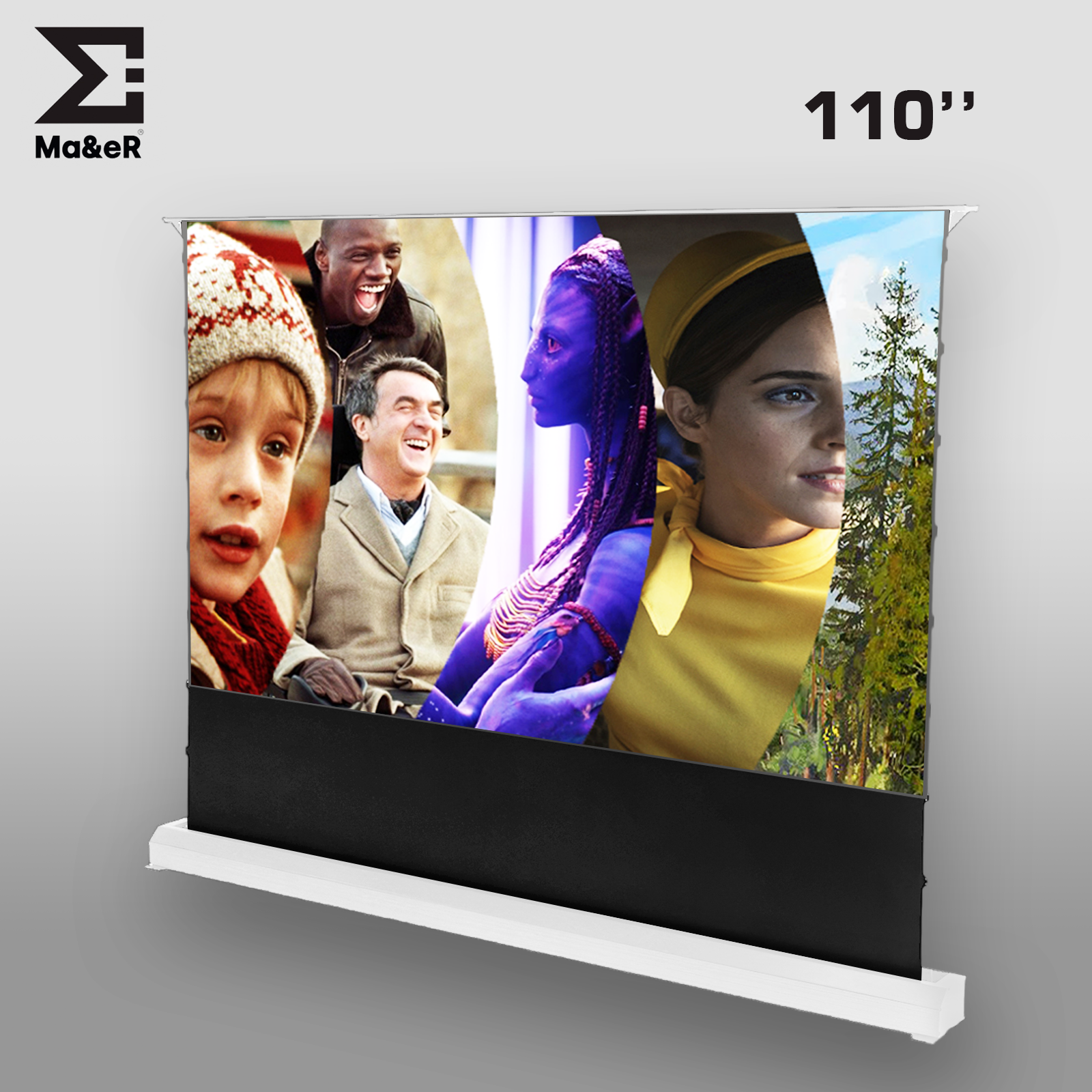 ALR T-Prism UST 110" 16:9 Экран моторизированный напольный для УКФ UST проекторов с яркостью от 1500 Ansi Lm