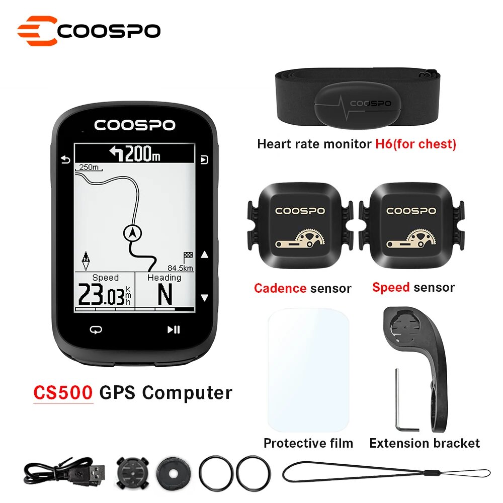 COOSPO CS500 Велокомпьютер GPS