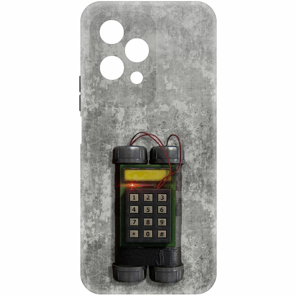 Чехол-накладка Krutoff Soft Case Cтандофф 2 (Standoff 2) - C4 для Honor 200 Lite черный