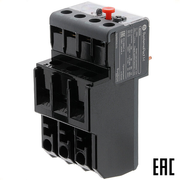 Реле тепловое MRE F25 (0,63-1,0A) MRE251 для контакторов MC1E09 (Systeme Electric)