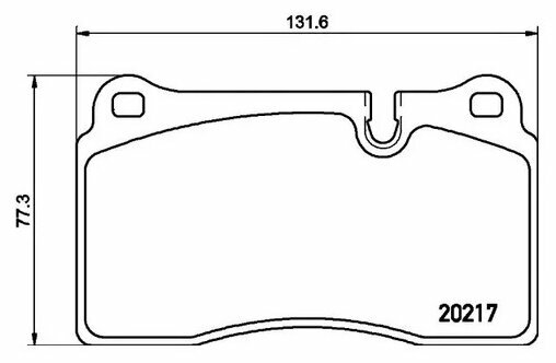 TEXTAR 2021701 Колодки пер. LAND ROVER RANGE ROVER SPORT 2.7-4.405=>, комплект