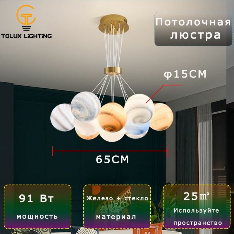 Люстра потолочная