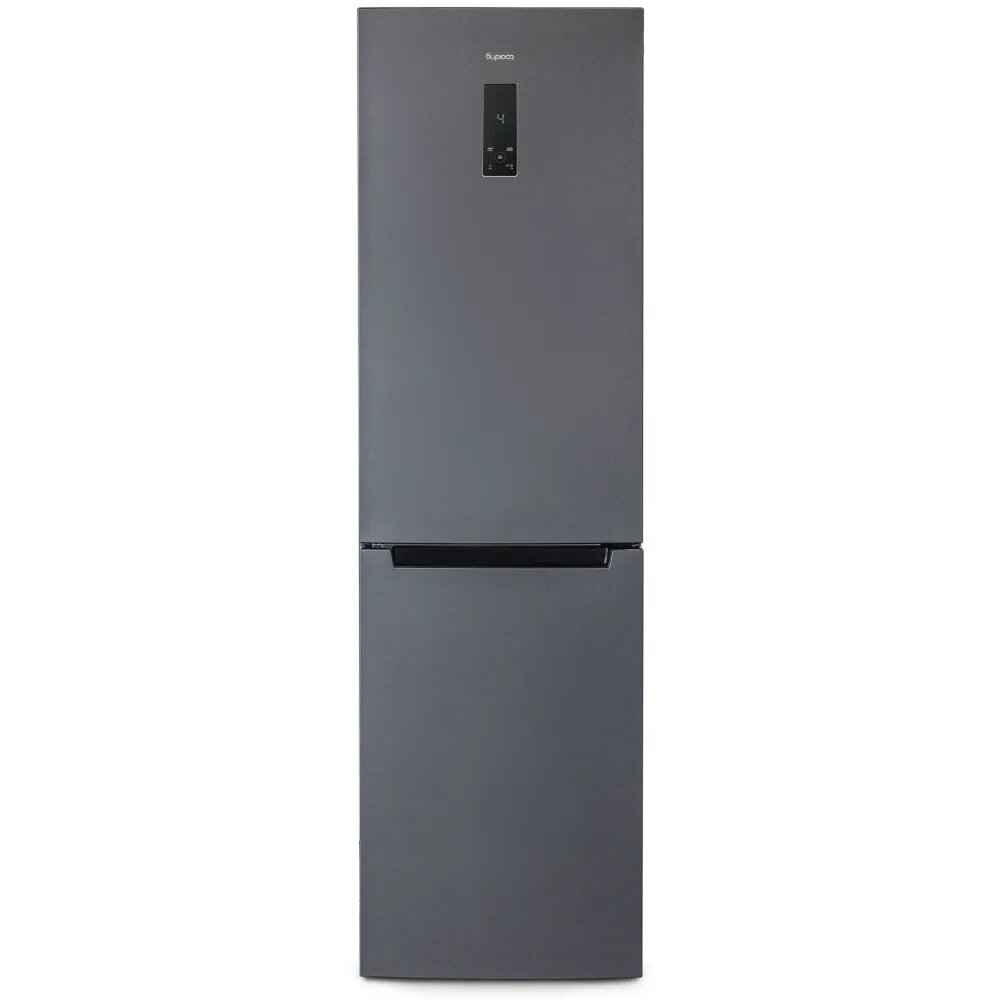 Холодильник БИРЮСА W980NF, объем 370 л, класс A, матовый графит