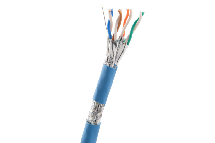 ADVANT ADV6a-S23LB (305m) Ethernet кабель CAT6a, S/FTP, 4x2x0.57, Одножильный, нг(А)-LSZH, Синий