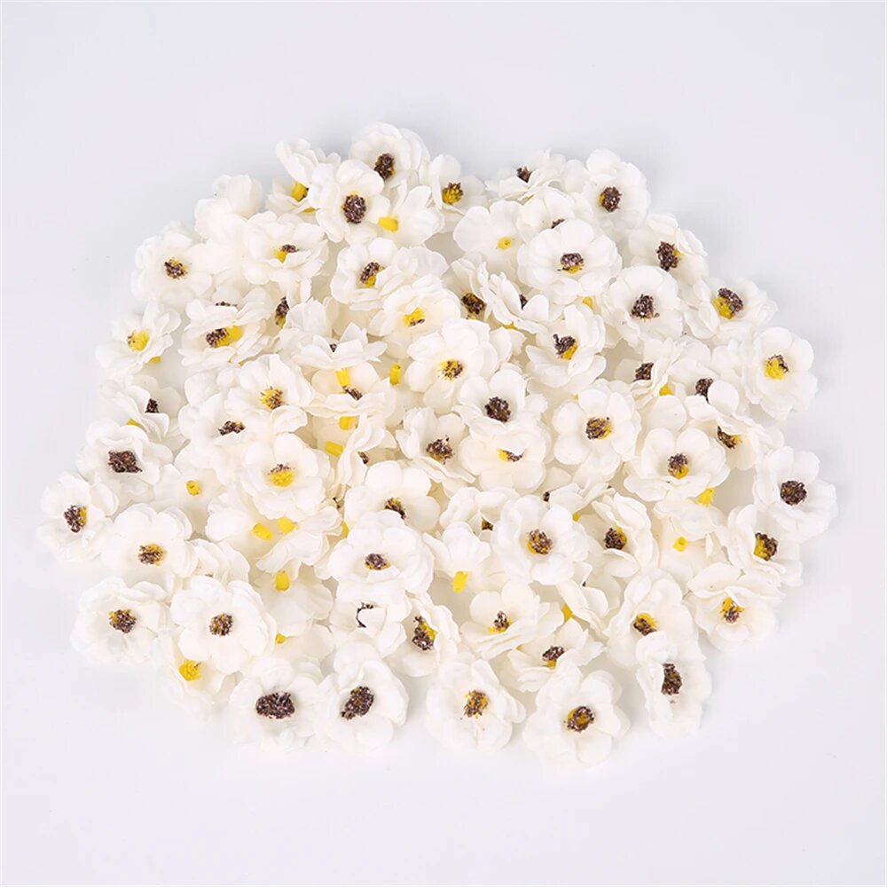 Искусственные ромашки 30 шт. Белый, white flower