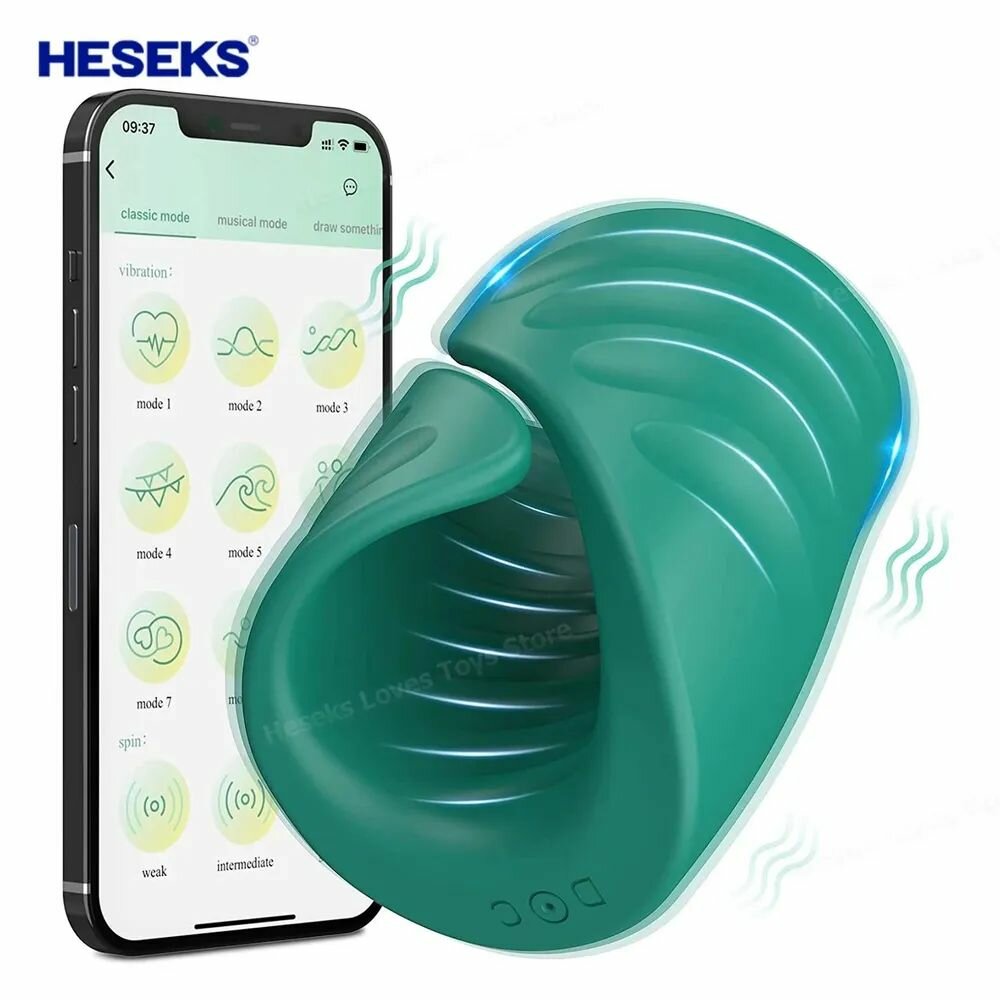 HESEKS могут использовать управляемое приложением устройство для мужской мастурбации - вибратор для тренировки пениса