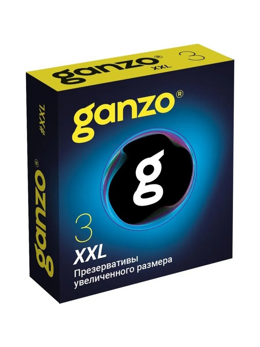 Презервативы увеличенного размера Gonzo XXL 3 шт Англия