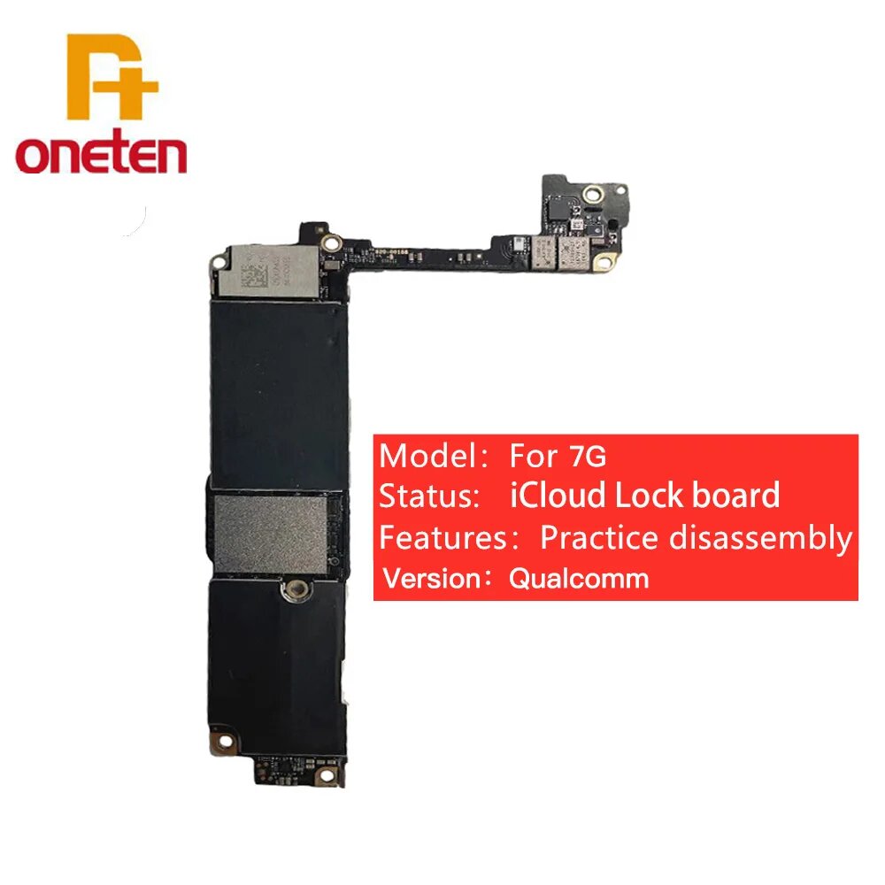 Блокированная материнская плата iCloud ID для iPhone 7 8 Plus Intel Qualcomm 32/64/128/256G замены для тренировок логическая плата полная материнская плата 8P Inter 64G