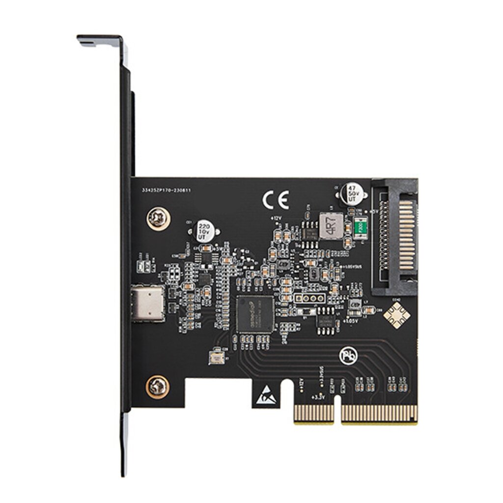 Эффективный адаптер расширения USB3.2 Type C к PCIe3.0x4 с микросхемой ASM3242