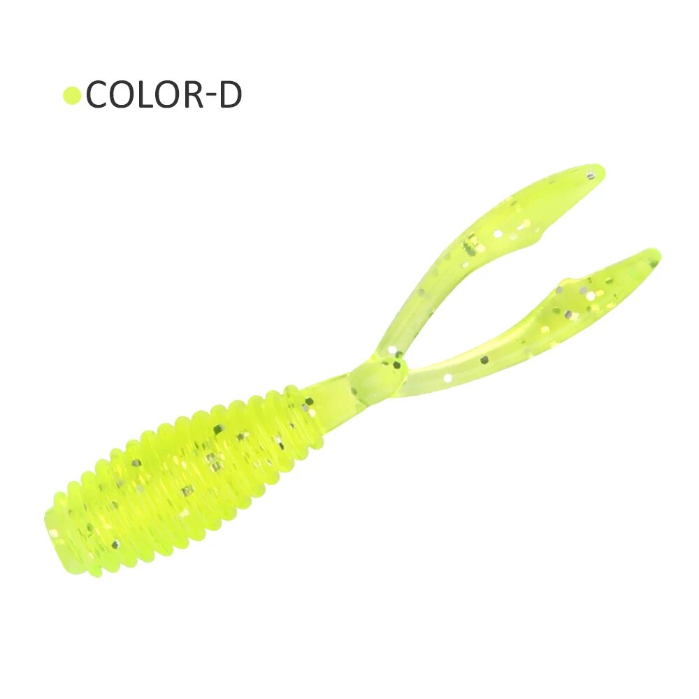 Spinpoler силиконовые приманки для морской рыбалки 10 шт. Зеленый, Color-D