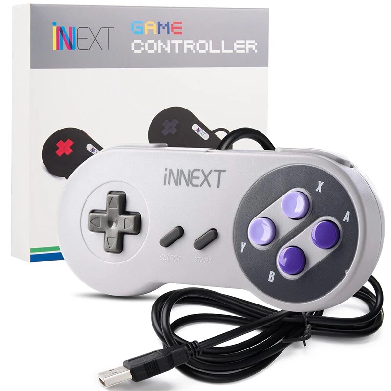 USB игровой контроллер игровой джойстик геймпад контроллер для Nintendo SNES игровой коврик для Windows PC MAC компьютера Raspberry Pi