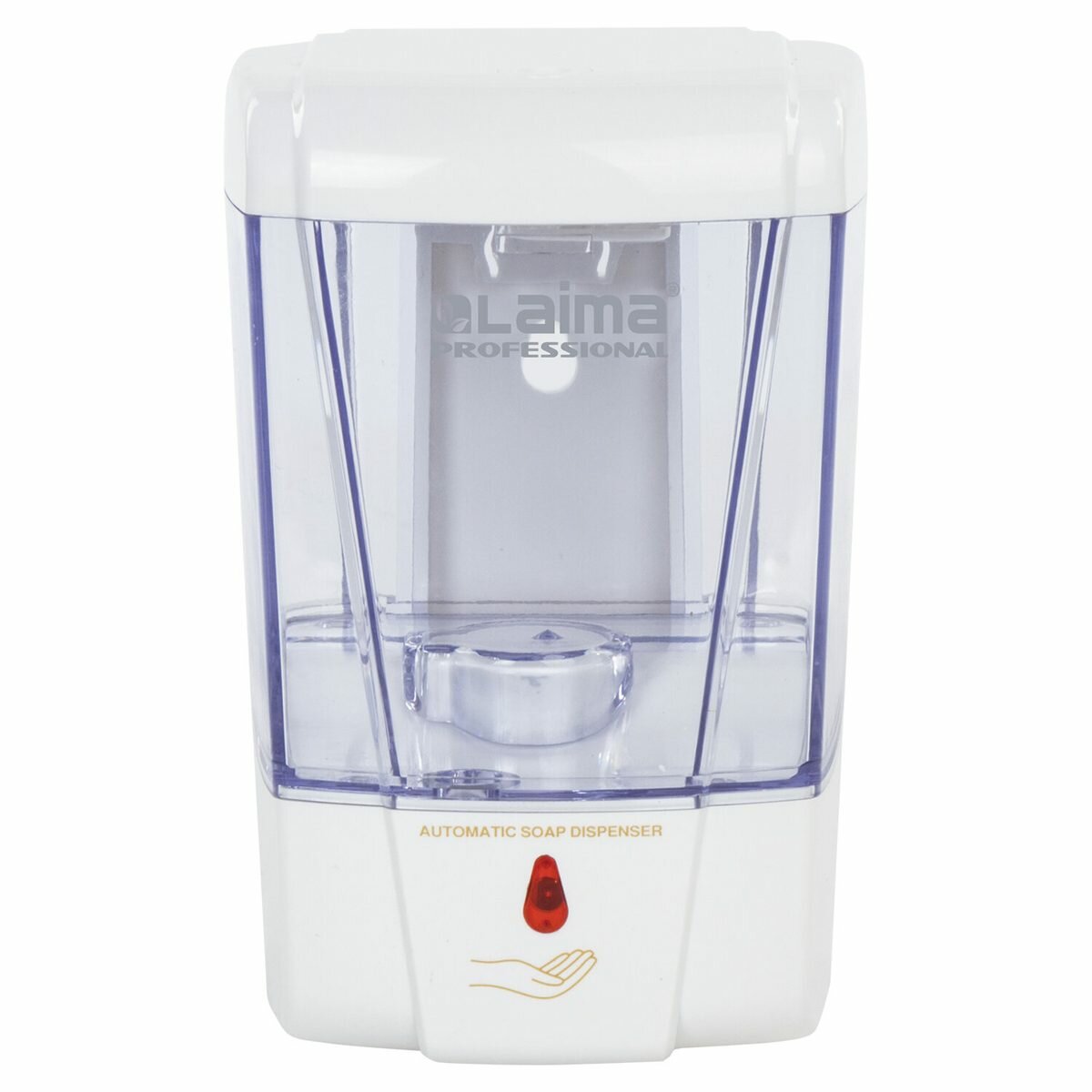 Диспенсер для жидкого мыла Лайма Professional, наливной, 600мл, прозрачный (605391)
